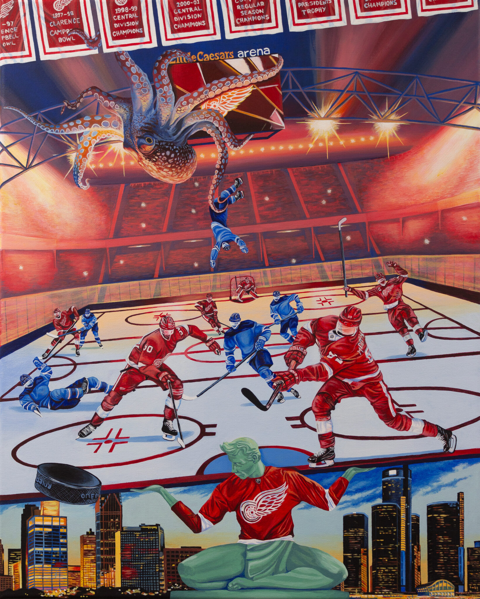 Rehmann and Detroit Red Wings Announce Winner of Power Play Art Contest ...